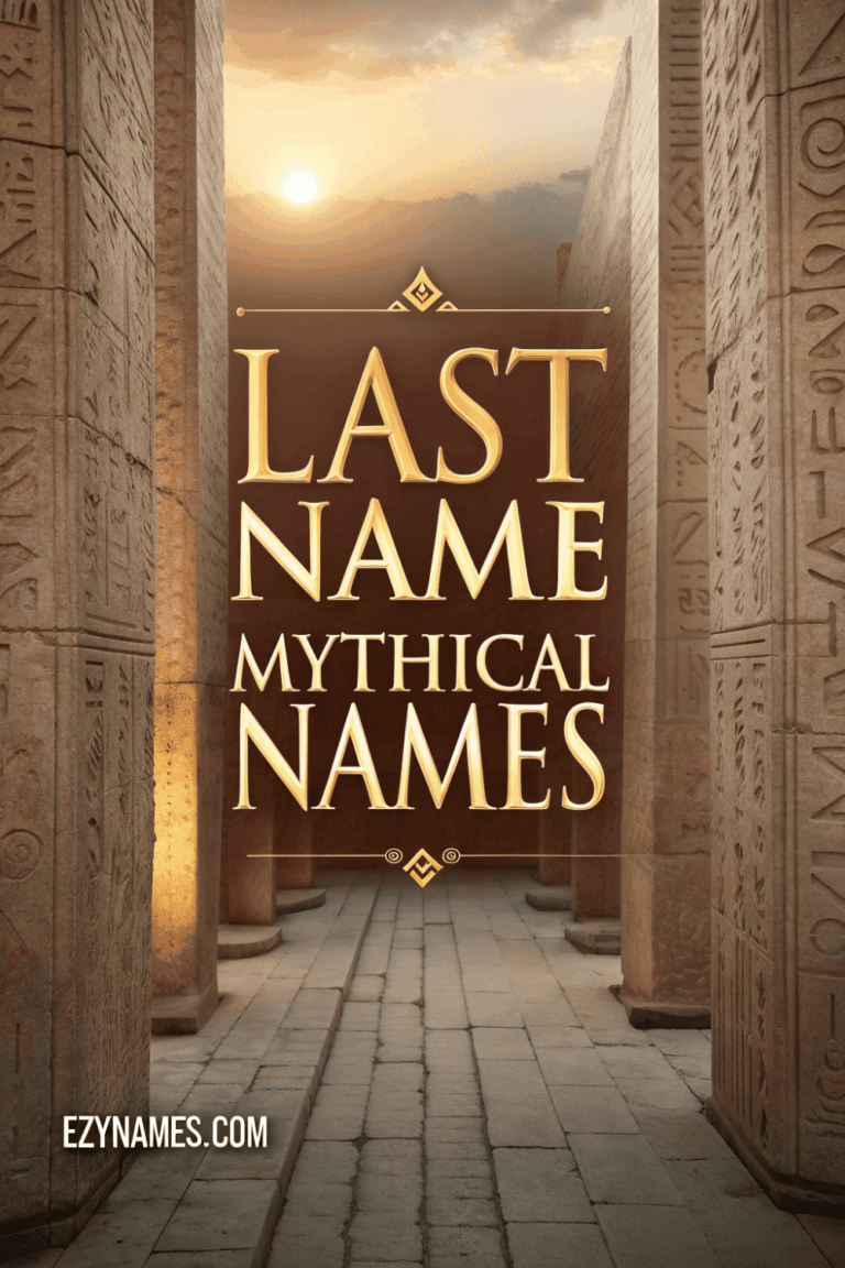 Mythical Names: A Complete Guide to Legendary Characters Across Ancient ...